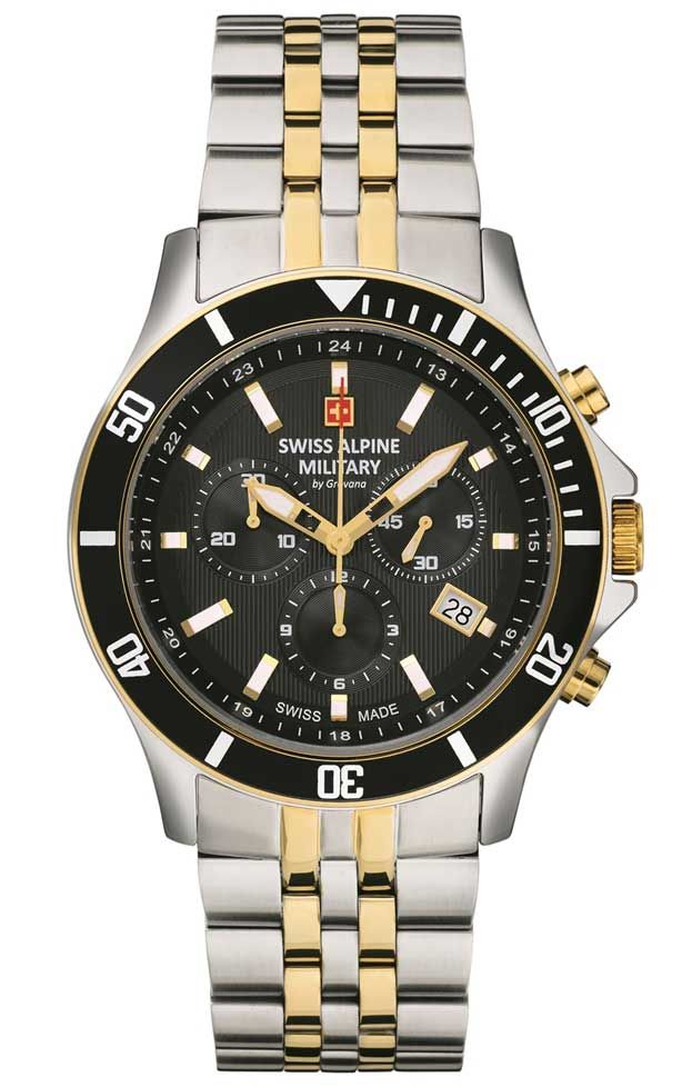 Swiss Alpine Military Challenger 7022.9147SAM - Silver rostfri stål ...