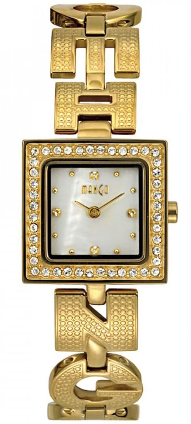 Snygg grej för medveten tjej - Mango A68223D11P - Guld rostfri stål ...