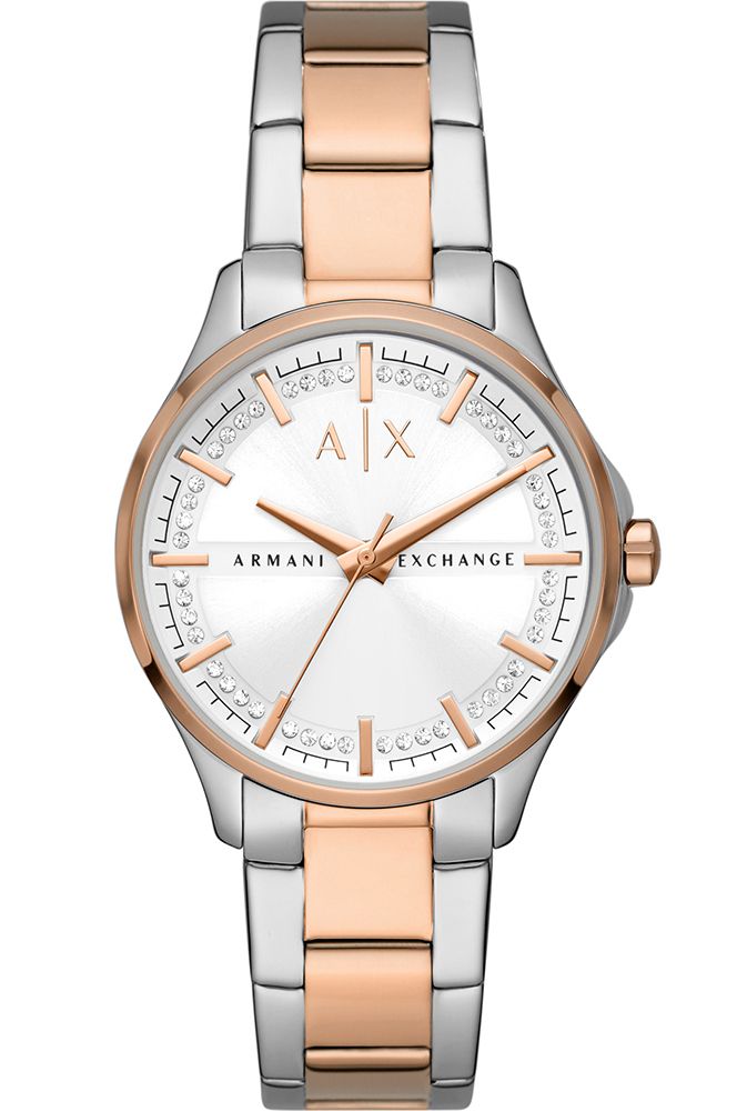 Armani Exchange Lady Hampton AX5258 - Silver rostfri stål damklocka