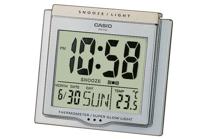 Casio Alarm Clock DQ-750-8ER DQ750 8ER