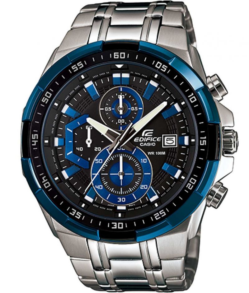 Casio Edifice Standard Chronograph EFR-539D-1A2VUEF - Silver rostfri ...