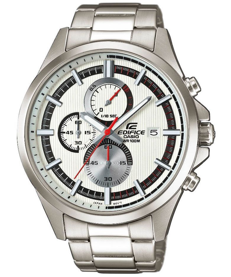 Casio Edifice Efv 520d 7avuef Silver Rostfri Stål Herrklocka