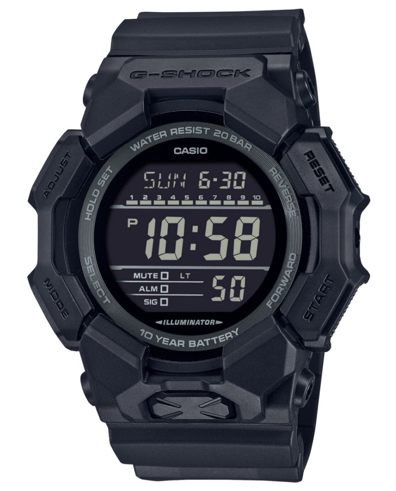 Casio G-Shock GD-010-1A1ER - Svart harts herrklocka