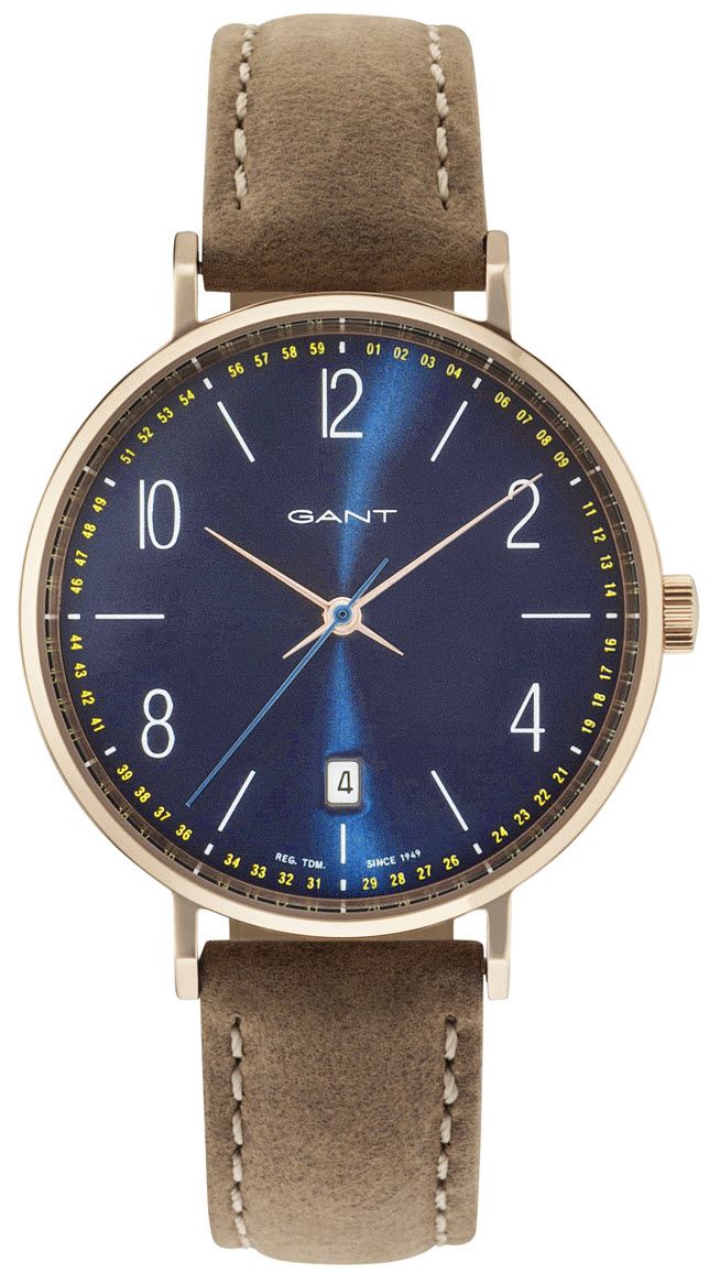Gant Detroit Lady GT035008 - Brun läder damklocka