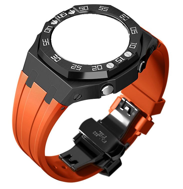 Unofficial Gen 4 Mod for Casio GA-2100 - Black Steel Case | Black Steel ...