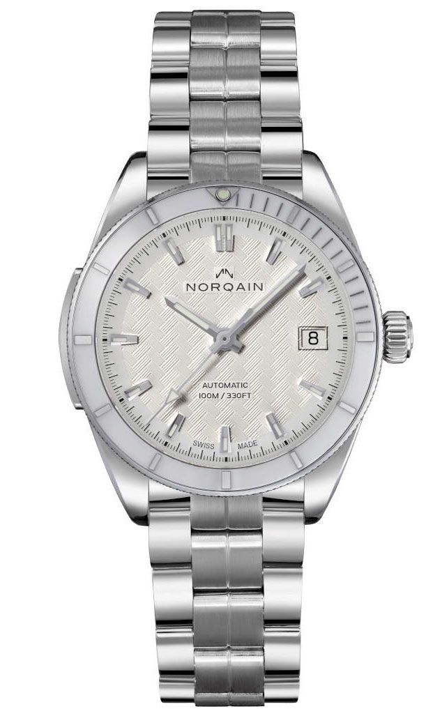 Norqain Adventure Sport 37mm N1800C89A/W181/182S - Silver rostfri stål ...