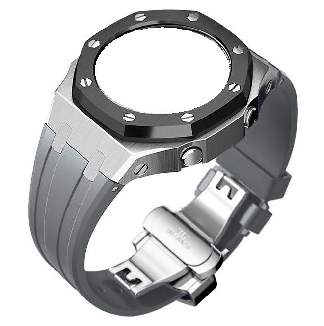 Unofficial Gen 4 Mod for Casio GA-2100 - Steel Case | Black Steel Bezel ...