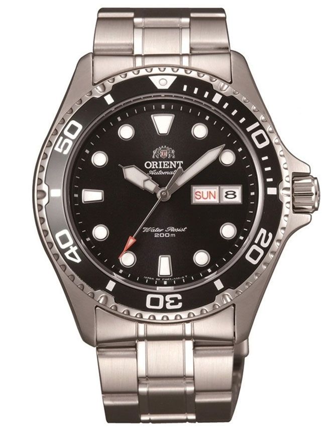 Orient Sports Mako II Diver Automatic TAA02004B - Svart rostfri stål ...
