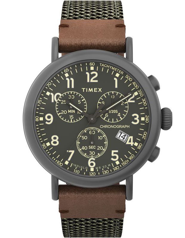 Timex Standard Chronograph TW2U89500 - Textil herrklocka